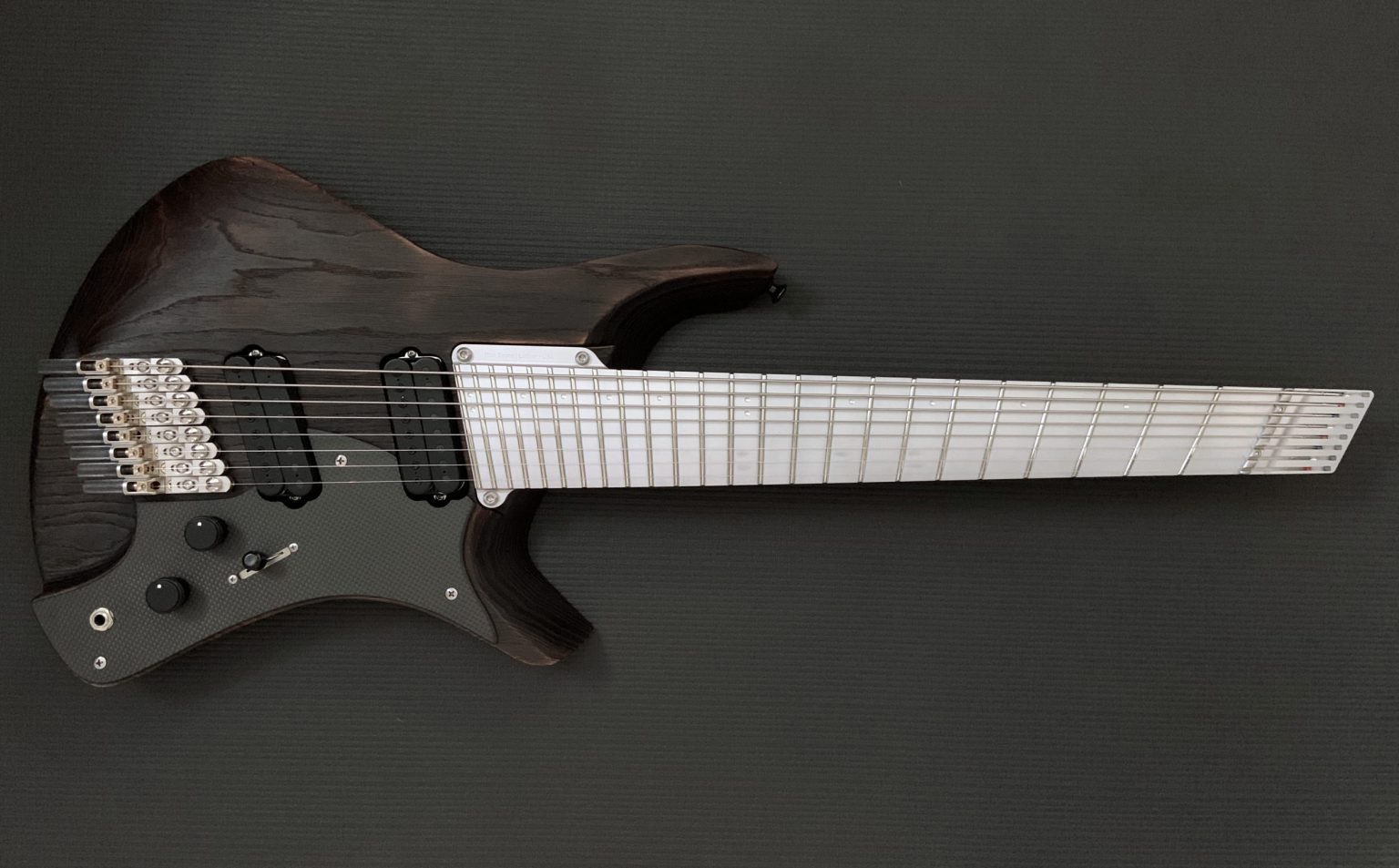 Shou Sugi Ban 8-String – Rick Toone